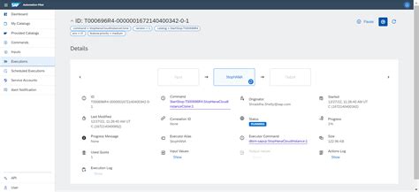 Automation Pilot Start And Stop Hana Instance Sch Sap Community