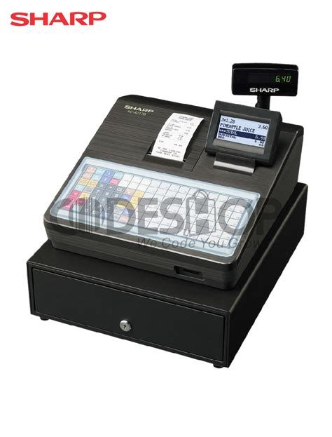 Mesin Kasir Sharp XE A217 B W Toko Alat Kasir Barcode Scanner Dan Printer ID Card Terlengkap