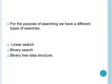 Optimal Binary Search Tree Ppt Seminarpptx