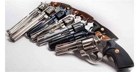 From The Gdc Warehouse Classic Colt Python Revolvers