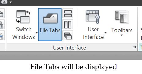 AutoCAD To Display Or Not To Display The File Tabs NEIT