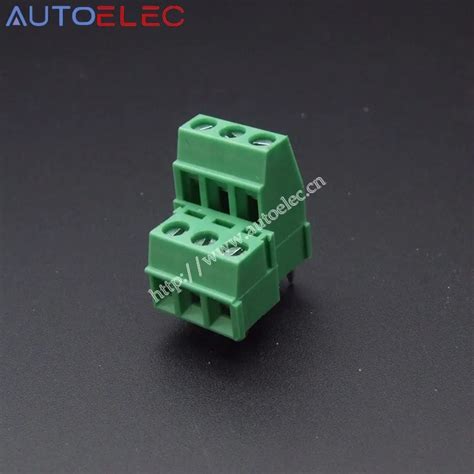 Mm Positions Euro Type Pcb Screw Terminal Block Connectors With Straight Pin Header Ul