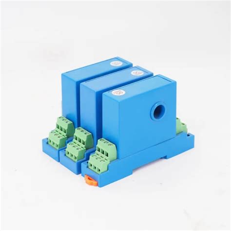 ac current transmitter with open loop hall effect sensor and 0 1