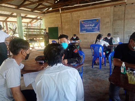 ပလောက်မြို့တွင် ပန်းခင်းစီမံချက်ဖြင့် အိမ်ထောင်စု လူဦးရေစာရင်းနှင့် နိုင်ငံသားစိစစ်ရေး ကတ်ပြားမ