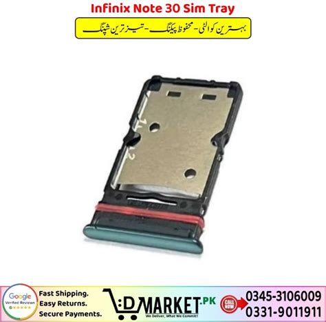 Infinix Note Sim Tray Original Exclusive