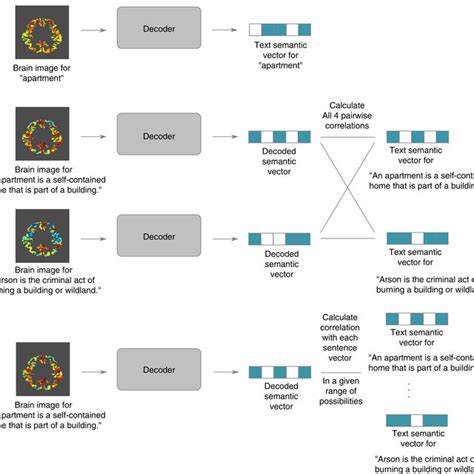 Decoder Schematic A The Decoder Is Trained To Take A Brain Image As Download Scientific