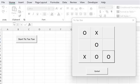2 3 Tic Tac Toe In Excel STEM Excellence