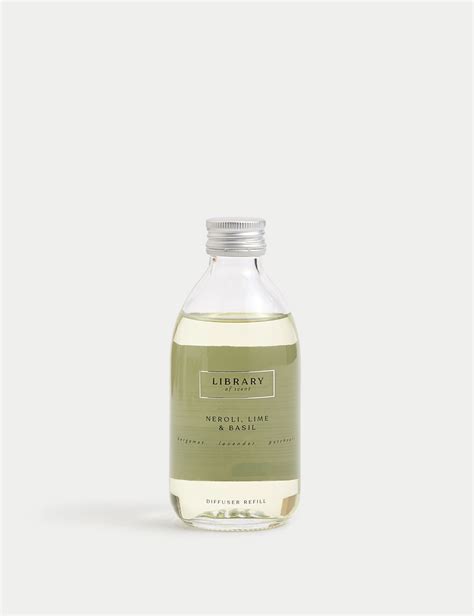 Neroli Lime And Basil Diffuser 100ml Refill Library Of Scent Mands