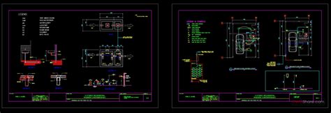Residential Modern Contemporary Building Reinforcement Details Autocad