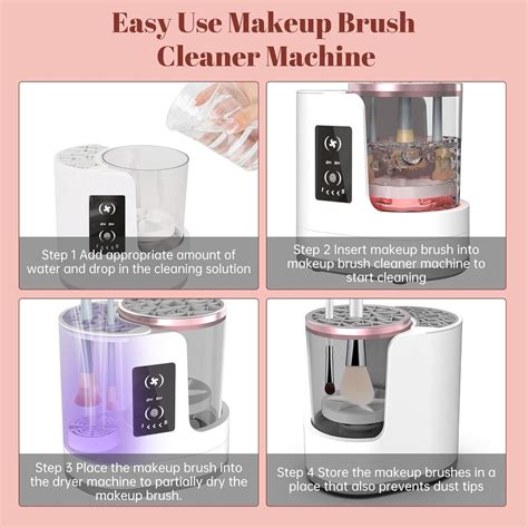 3 In 1 Electric Makeup Brush Cleaner Itemmatter