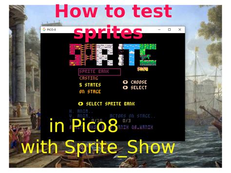 Sprite Show For Pico8 Windows By Yanik