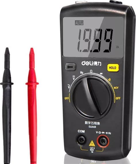 Купить Deli мультиметр Dl8491 цифровой в Алматы Магазин на Kaspi Kz