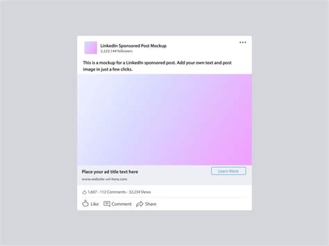 Free High Quality LinkedIn Mockup Design Mockup Planet