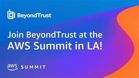 Beyondtrust On Linkedin Zerotrust Awsmarketplace Aws Partnerships Losangeles La Awssummit…