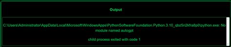 Python Cant Open File Users Maximiliandoelle Projects Auto Gpt