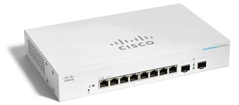 Cisco Cbs220 8t E 2g Switch 8x Rj45 1000mb S 2x Sfp Desktop Enaa