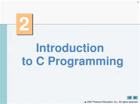 Ppt Introduction To C Programming Powerpoint Presentation Free