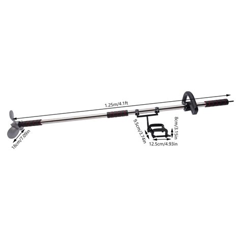 Propeller With Universal Bracket Three Blade Propeller 410ft Rod