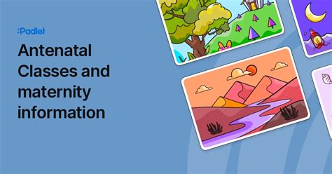 Antenatal Classes And Maternity Information