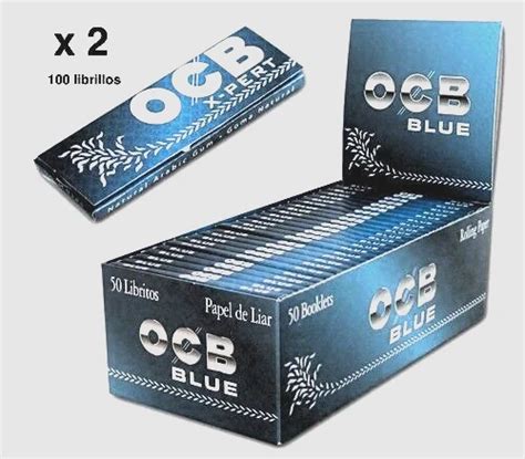 Cartine Da Fumo Ocb Xpert Blue 100 Libretti Carta Corta 70x37mm 6000