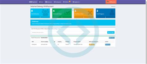 Source Code Aplikasi Pembayaran KKN Berbasis Web