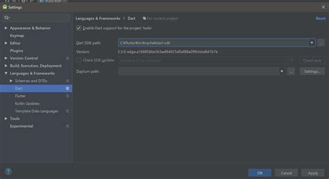 Flutterdart Sdk Is Not Configure Flutter