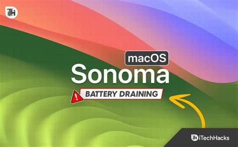 top 10 ways to fix macos sonoma battery draining fast issues