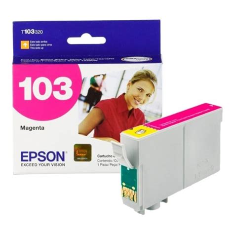 Cartucho de Tinta Epson 103 Magenta T103320-AL Original | plazaVea ...