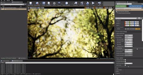 Realistic Bokeh Effect In Unreal