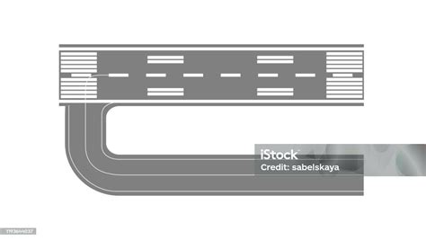 이착륙 항공기공항 활주로 다채로운 벡터 플랫 일러스트레이션입니다 공항에 대한 스톡 벡터 아트 및 기타 이미지 공항 풍경 개인 비행기 Istock