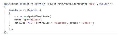 Asp Net Core 3 Migration Spafallbackroute With Mapwhen R Dotnet