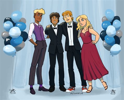 Prom Bowie X Raj And Wayne X Emma R Totaldrama