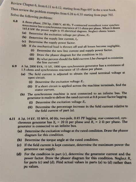 Solved Review Chapter 6 From 6 11 To 6 12 Starting From Chegg Com