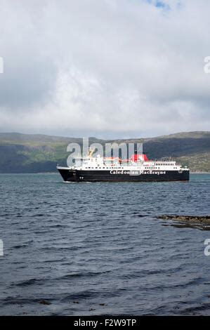 Isle Of Mull Ferry Approaching The Oban Ferry Terminal Oban