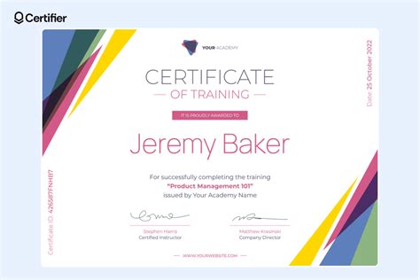 42 Free Powerpoint Certificate Templates