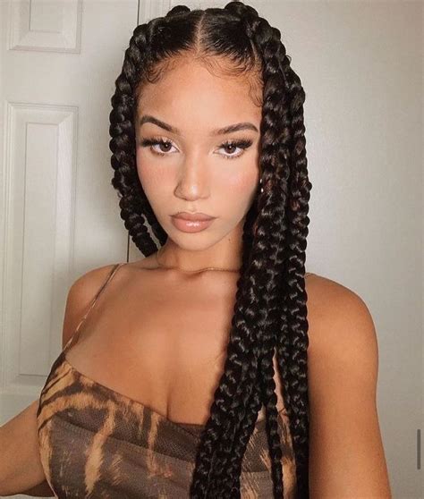21 Thick Braids Hairstyles Braid Hairstyles