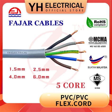 Mm Mm Mm Mm X Core Pvc Pvc Flexible Cable Grey Pure Copper Cable V Kabel