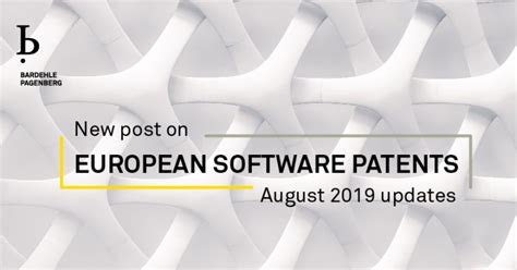 European Software Patents Its All About The Technical Contribution