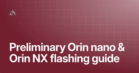 Error When Trying To Flash Jetson Orin Nx We Tried Every Possible Thing And Still Nothing Why