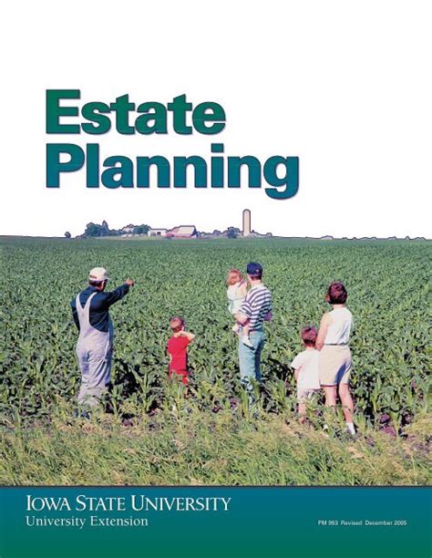 Estate Planning Iowa State University Extension And Outreach