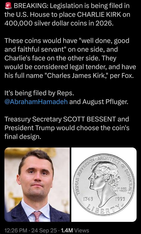 Charlie Kirk Coins Coming Soon~ Know Your Meme