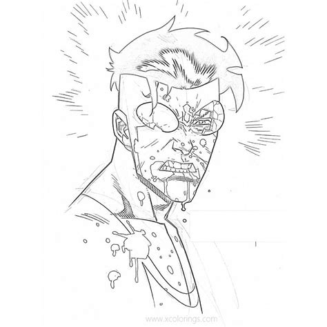 Invincible Coloring Pages