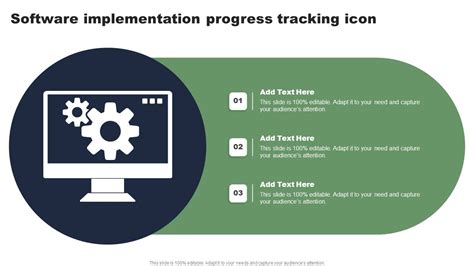 Software Implementation Progress Tracking Icon Diagrams PDF