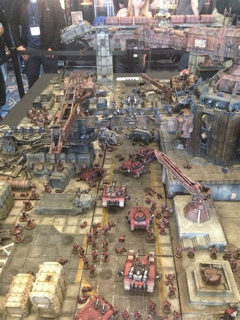 Amazing Warhammer 40k Table By Warllama Most Impressive Warhammer