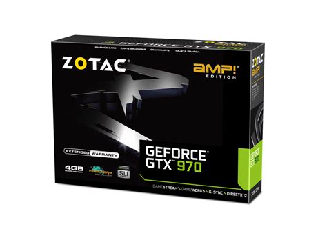 Geforce® Gtx 970 Amp Edition Zotac