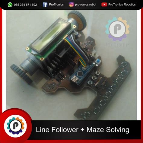 Robot 2 In 1 Prov2 Line Follower Line Maze Solving Standard Lomba