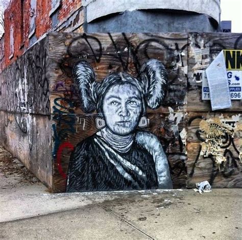 An Un Named Unknown Graffiti Artist Did A Nice Mural Job Of A Hopi