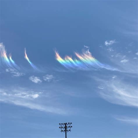Sky Clouds Rainbow