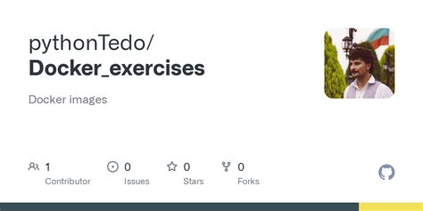 GitHub PythonTedo Docker Exercises Docker Images