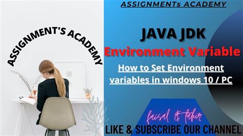 How To Set Environment Variable In Windows How To Install Java Jdk On